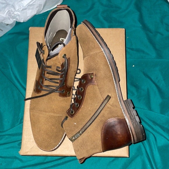 Crevo | Shoes | Nib Crevo Neal Chestnut Brown Suede Ankle Boots With ...